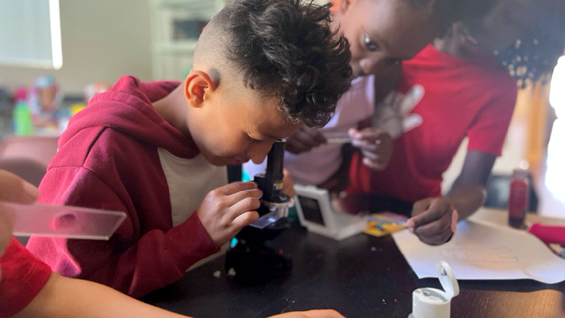 Jamboree Resident Students REACH Green Kids Summer Learning Program